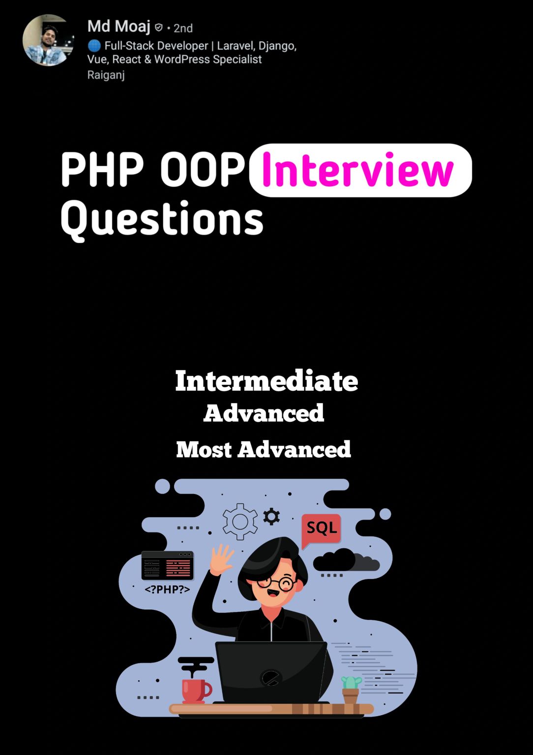 #php #oop #interviewquestions #phpdevelopers #careergrowth #coding | Md ... #php #oop #interviewquestions #phpdevelopers #careergrowth #coding | Md ...
