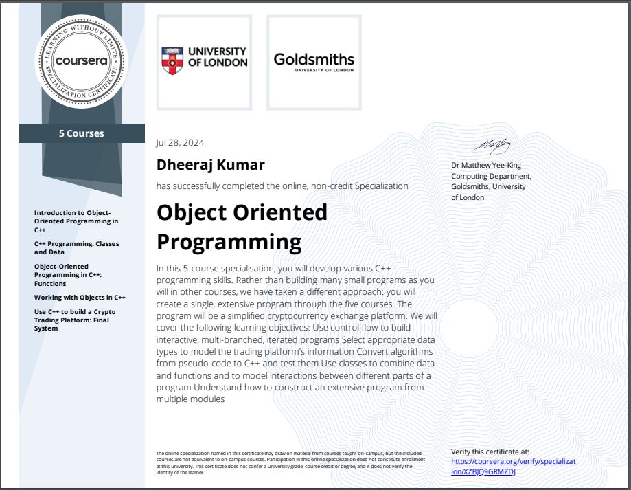 Dheeraj Kumar on LinkedIn: #cplusplus #programming #coursera # ... Dheeraj Kumar on LinkedIn: #cplusplus #programming #coursera # ...