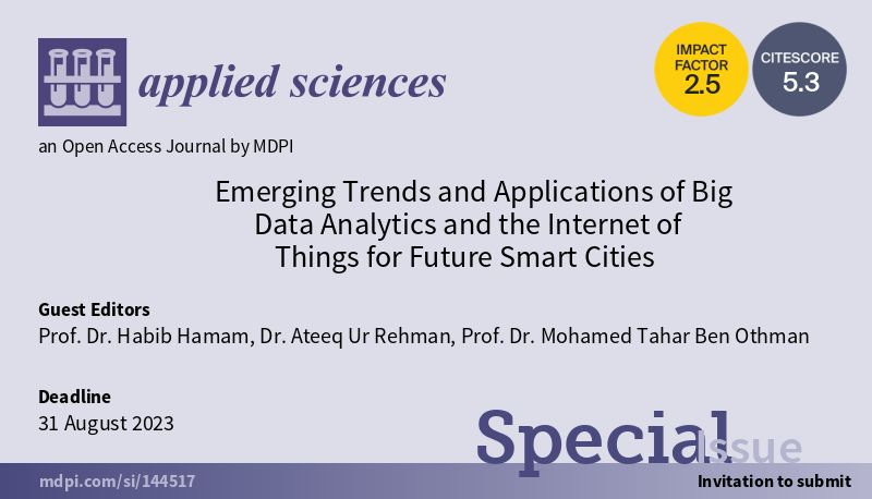 Applied Sciences MDPI on LinkedIn: #specialissue #bigdata # ... Applied Sciences MDPI on LinkedIn: #specialissue #bigdata # ...