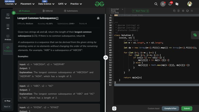 #dynamicprogramming #lcs #longestcommonsubsequence #2ddp #geeksforgeeks ... #dynamicprogramming #lcs #longestcommonsubsequence #2ddp #geeksforgeeks ...