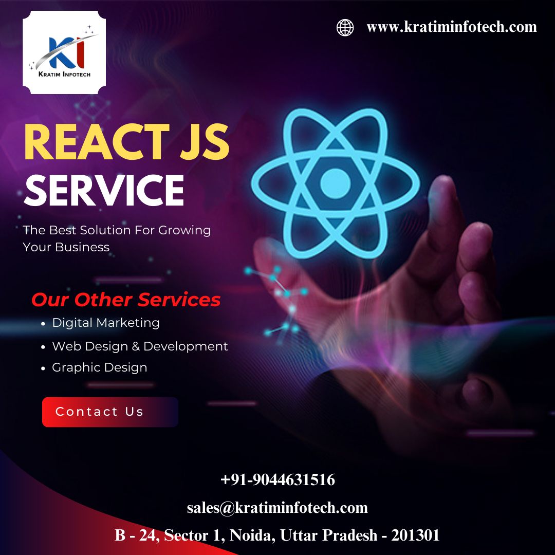 Kratim Infotech on LinkedIn: #reactjs #reactdevelopment #reactservices ... Kratim Infotech on LinkedIn: #reactjs #reactdevelopment #reactservices ...