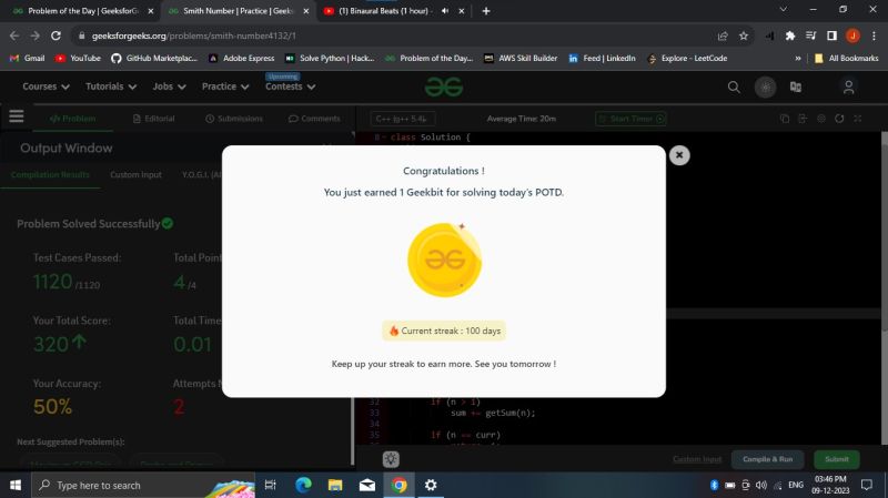 Jaywant G. on LinkedIn: #day100 #programming #codingchallenge # ... Jaywant G. on LinkedIn: #day100 #programming #codingchallenge # ...