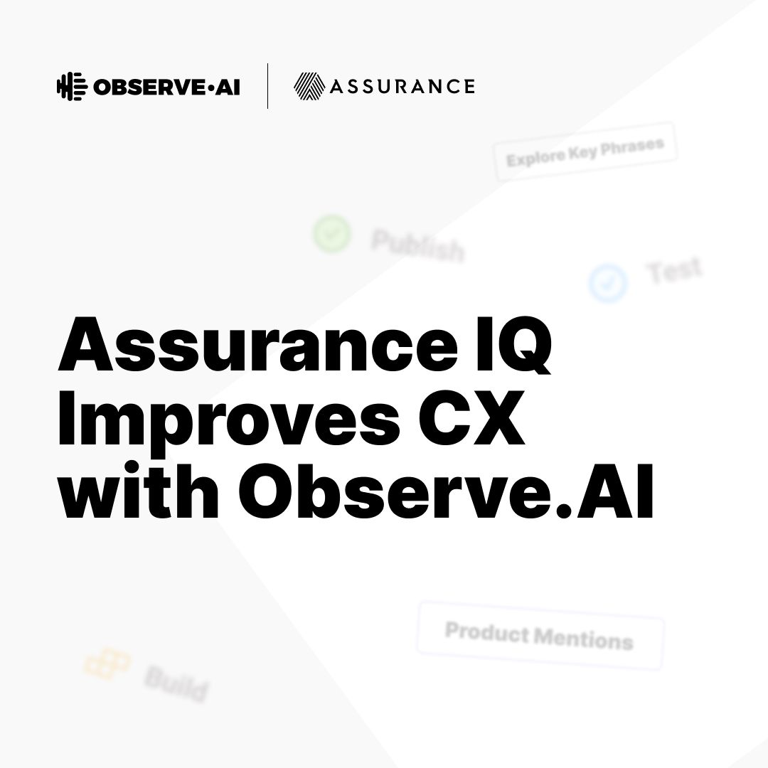 Observe.AI on LinkedIn: Observe.AI on LinkedIn: