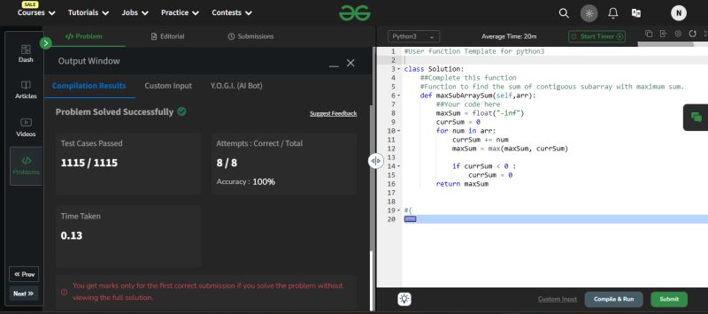 Naresh Nenavath on LinkedIn: #codingchallenge #gfg160days # ... Naresh Nenavath on LinkedIn: #codingchallenge #gfg160days # ...