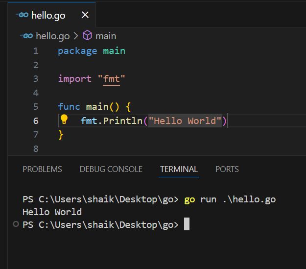 Shaik Shoaib on LinkedIn: #golang #techskills #codelife Shaik Shoaib on LinkedIn: #golang #techskills #codelife