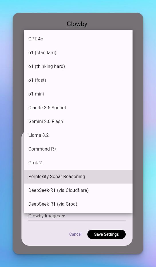 Excited to announce Perplexity's Sonar Reasoning support for Glowbom's ... Excited to announce Perplexity's Sonar Reasoning support for Glowbom's ...
