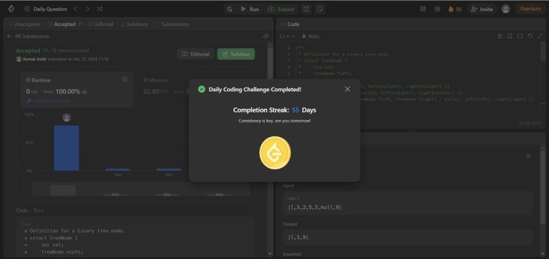 Komal Joshi on LinkedIn: #leetcodestreakchallenge #leetcode # ... Komal Joshi on LinkedIn: #leetcodestreakchallenge #leetcode # ...