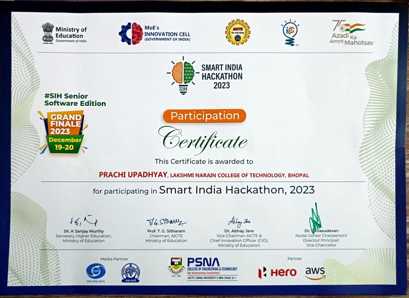 Prachi Upadhyay on LinkedIn: Hey everyone! I'm thrilled to share that ... Prachi Upadhyay on LinkedIn: Hey everyone! I'm thrilled to share that ...