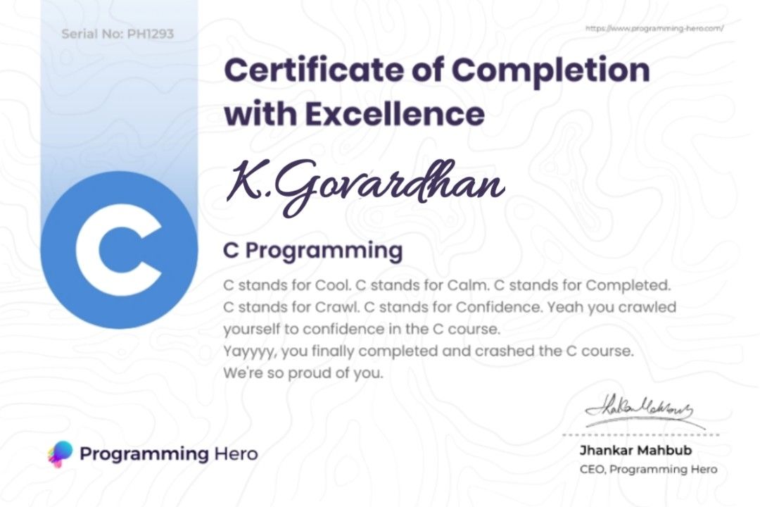 #programmingskills #programming | Kethireddy Govardhan #programmingskills #programming | Kethireddy Govardhan