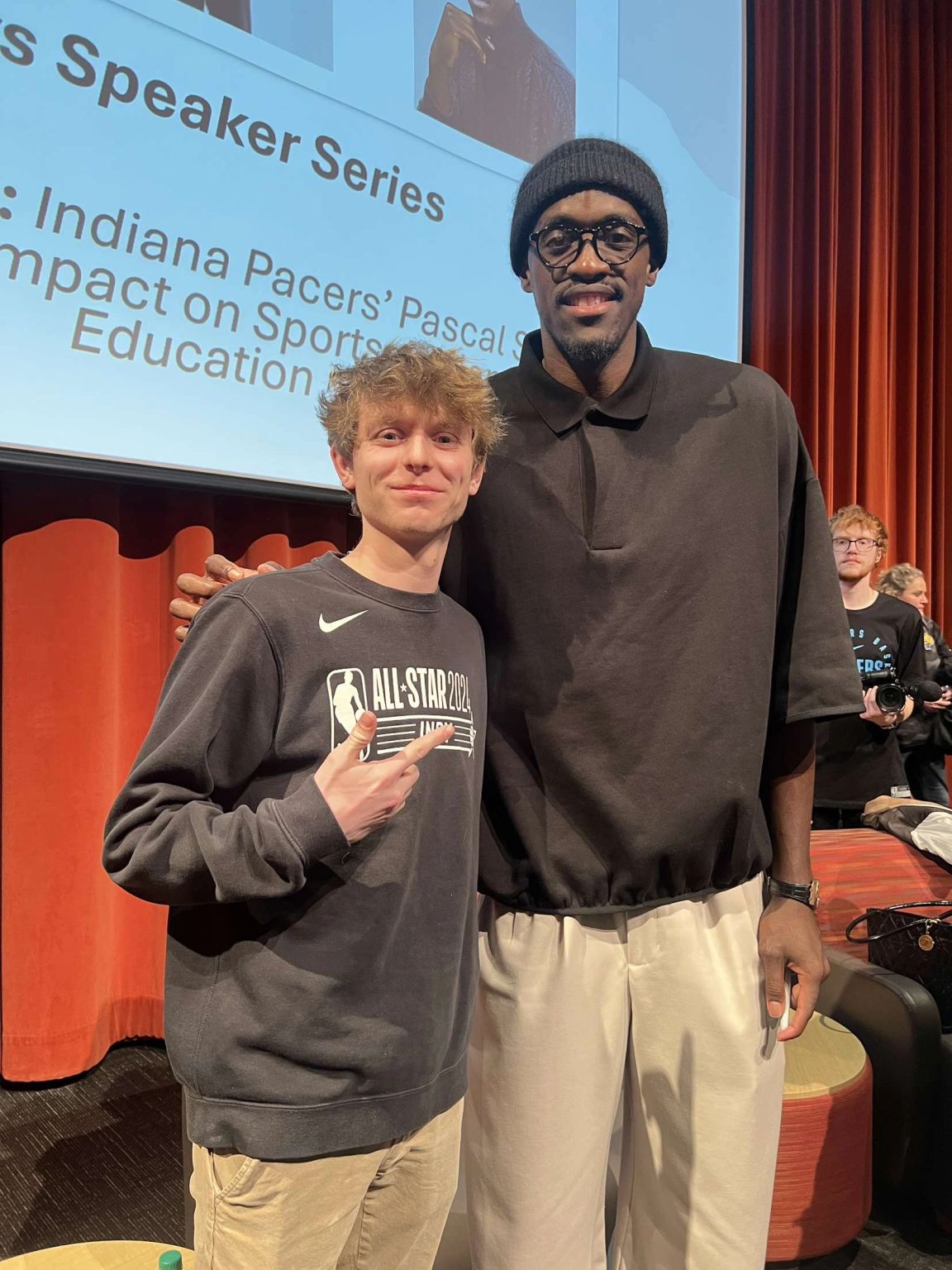 On Monday, Indiana Pacers All-Star Pascal Siakam spoke to students who ... On Monday, Indiana Pacers All-Star Pascal Siakam spoke to students who ...