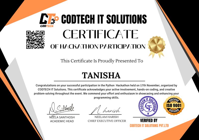 #hackathon #techinnovation #learning #codtechitsolutions #engineering ... #hackathon #techinnovation #learning #codtechitsolutions #engineering ...