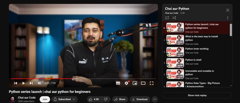 Day 1 of Python challenge: learning from Hitesh Choudhary sir | Rishang ... Day 1 of Python challenge: learning from Hitesh Choudhary sir | Rishang ...