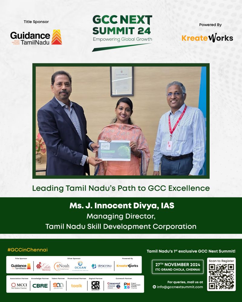 GCC Next Summit 2024 on LinkedIn: #gccinchennai #tngccsummit2024 # ... GCC Next Summit 2024 on LinkedIn: #gccinchennai #tngccsummit2024 # ...