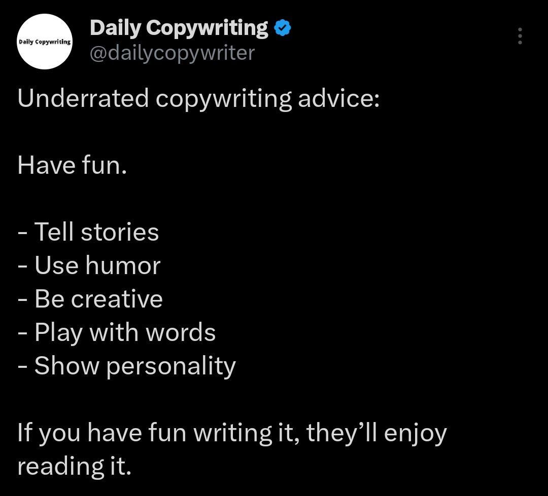 Ruthann Campbell, APR on LinkedIn: 100% agree. Copyrighting doesn’t ... Ruthann Campbell, APR on LinkedIn: 100% agree. Copyrighting doesn’t ...