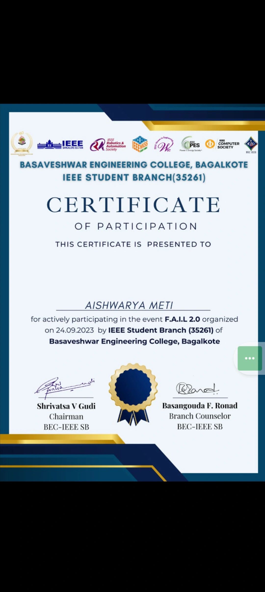 Aishwarya Meti on LinkedIn: #fail2 Aishwarya Meti on LinkedIn: #fail2