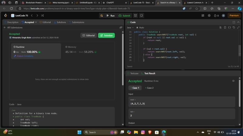Himanshu Bisht on LinkedIn: #dsachallenge #codingjourney #leetcode # ... Himanshu Bisht on LinkedIn: #dsachallenge #codingjourney #leetcode # ...