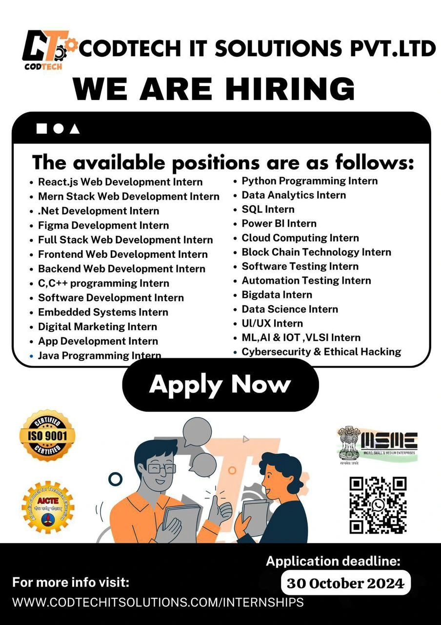 Shubham Kumar Prajapati on LinkedIn: #internshipopportunities # ... Shubham Kumar Prajapati on LinkedIn: #internshipopportunities # ...