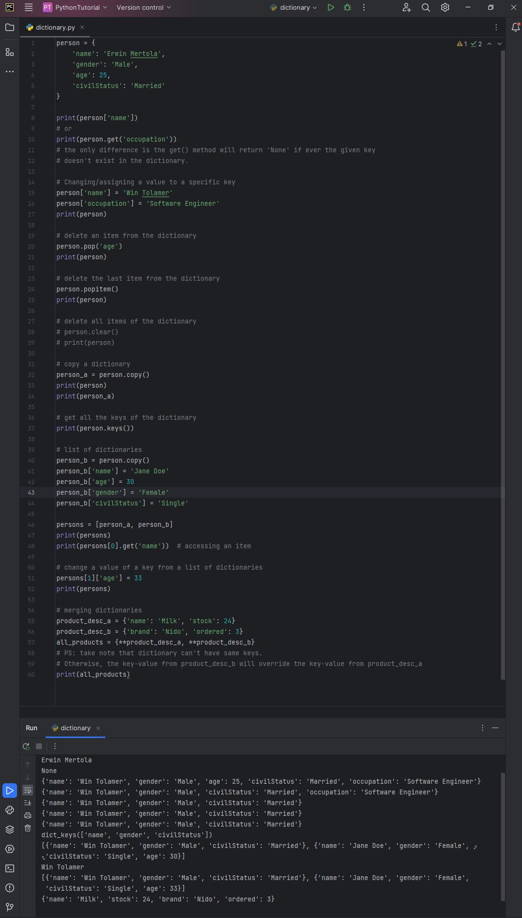Erwin Mertola on LinkedIn: #pythonprogramming #pythonlearning # ... Erwin Mertola on LinkedIn: #pythonprogramming #pythonlearning # ...