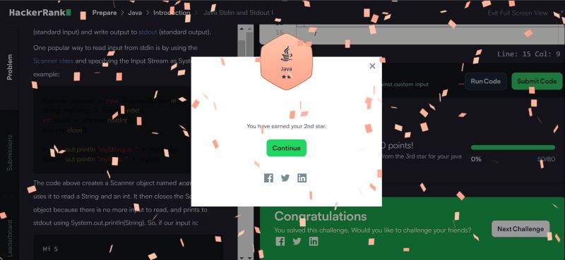 Aditya Kumar singh on LinkedIn: #java #hackerrank #codingjourney # ... Aditya Kumar singh on LinkedIn: #java #hackerrank #codingjourney # ...