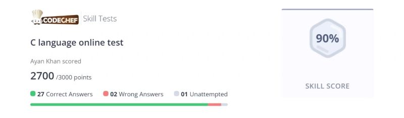 Ayan Khan on LinkedIn: #codechef #programming #java #learning #cprogramming Ayan Khan on LinkedIn: #codechef #programming #java #learning #cprogramming