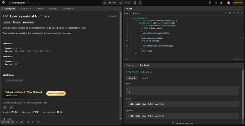 HARISH S on LinkedIn: #leetcode #100daysofcode #java #problemsolving # ... HARISH S on LinkedIn: #leetcode #100daysofcode #java #problemsolving # ...