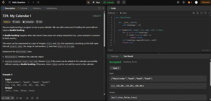 Kishore R on LinkedIn: #leetcode #problemsolving #day3 #codingjourney # ... Kishore R on LinkedIn: #leetcode #problemsolving #day3 #codingjourney # ...