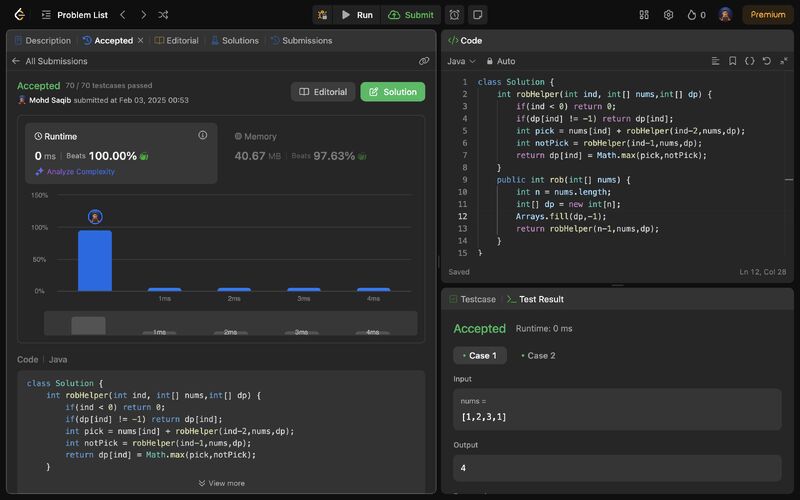 Mohd Saqib on LinkedIn: #coding #dynamicprogramming #memoization #dsa # ... Mohd Saqib on LinkedIn: #coding #dynamicprogramming #memoization #dsa # ...