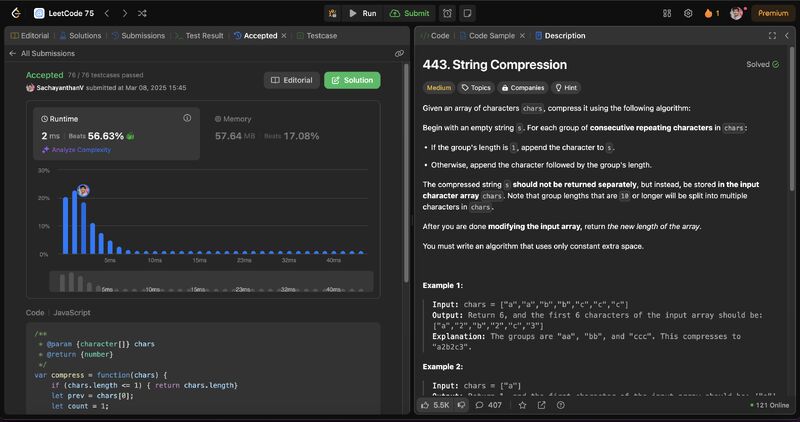 #leetcode #codingchallenges #problemsolving #javascript… | Sachayanthan ... #leetcode #codingchallenges #problemsolving #javascript… | Sachayanthan ...