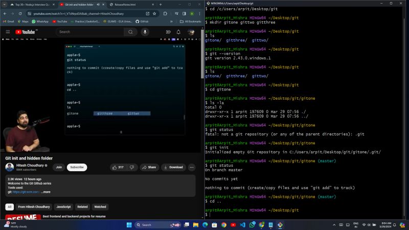 Arpit Mishra on LinkedIn: #git #versioncontrol #githubintegration # ... Arpit Mishra on LinkedIn: #git #versioncontrol #githubintegration # ...