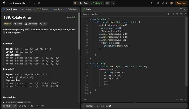 Nilesh Rana on LinkedIn: #coding #programming #leetcode # ... Nilesh Rana on LinkedIn: #coding #programming #leetcode # ...