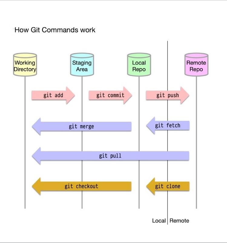 Asadullah Imran on LinkedIn: a visual of understanding how git command ... Asadullah Imran on LinkedIn: a visual of understanding how git command ...