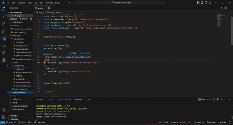 Aryan Khandelwal on LinkedIn: #backend #javascript #nodejs #expressjs # ... Aryan Khandelwal on LinkedIn: #backend #javascript #nodejs #expressjs # ...