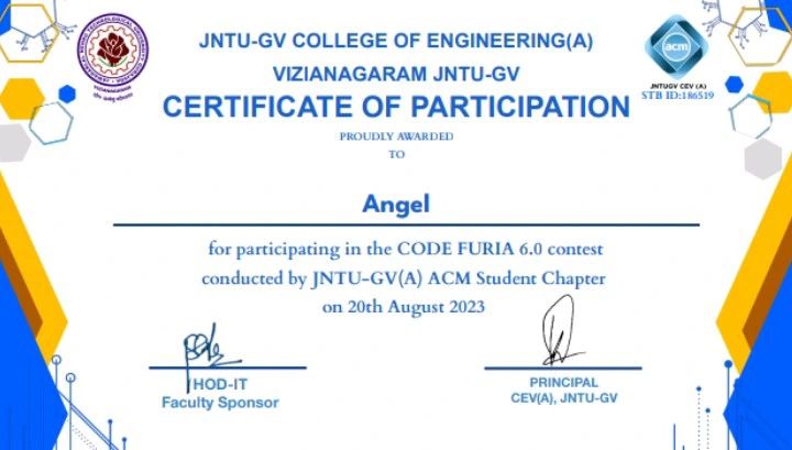 Angel Vasa on LinkedIn: #codefuria #certifcate Angel Vasa on LinkedIn: #codefuria #certifcate