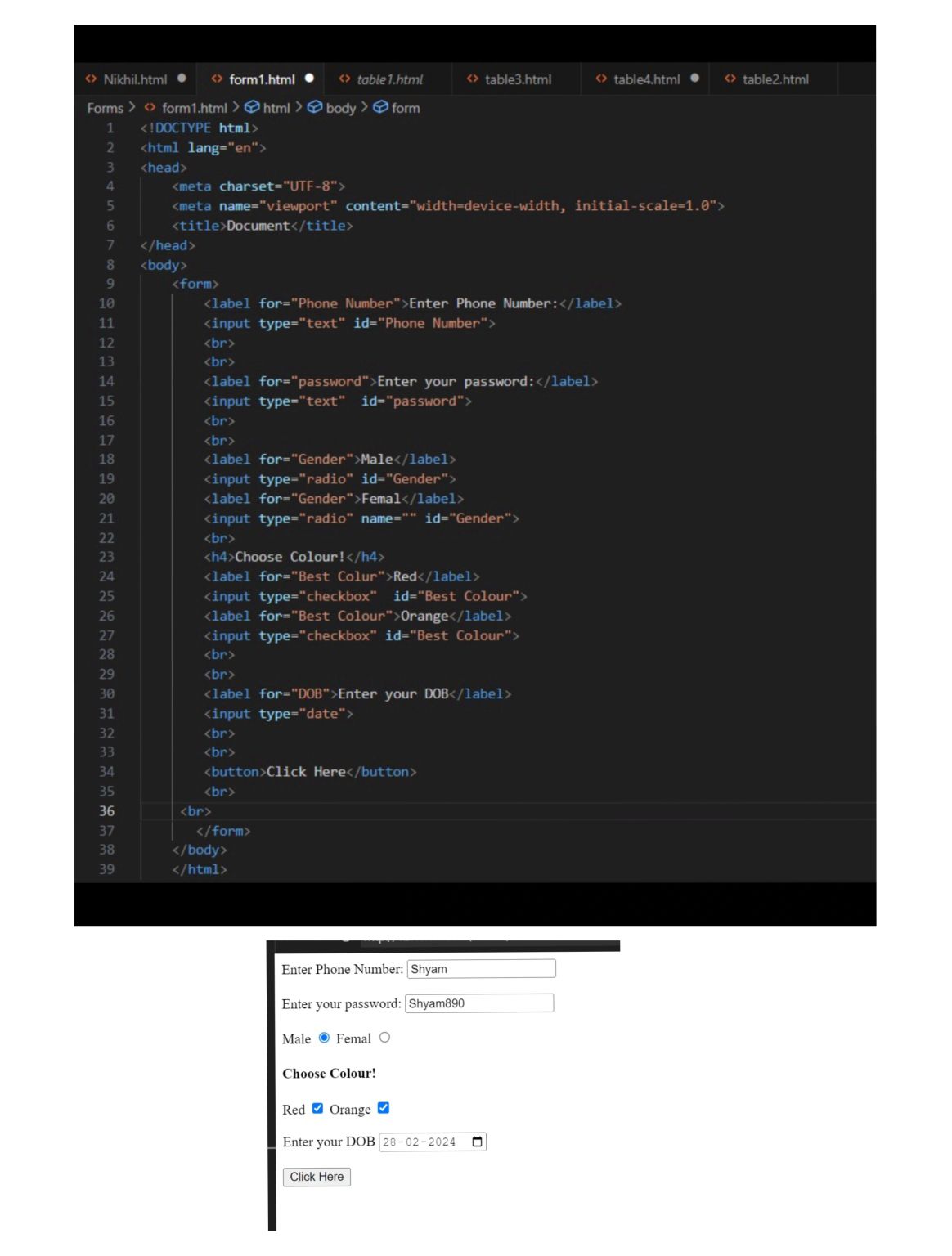 #html5 #codingjourney #webdevelopment | Nikhil Singh #html5 #codingjourney #webdevelopment | Nikhil Singh