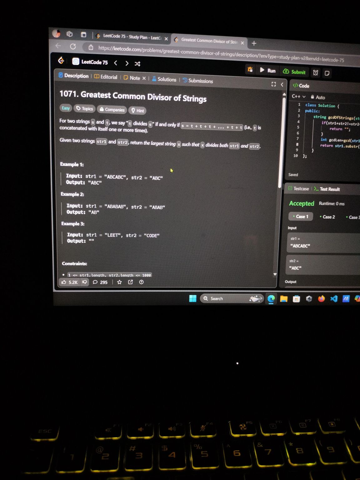 Koushik Chandra on LinkedIn: #leetcode75 #leetcode #codingchallenges # ... Koushik Chandra on LinkedIn: #leetcode75 #leetcode #codingchallenges # ...
