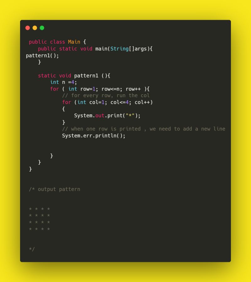 How I created a Java program to print asterisks | Anup Kumar posted on ... How I created a Java program to print asterisks | Anup Kumar posted on ...