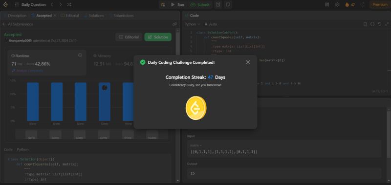 Thangavel Panchalingam on LinkedIn: Day 47: LeetCode Challenge - Count ... Thangavel Panchalingam on LinkedIn: Day 47: LeetCode Challenge - Count ...