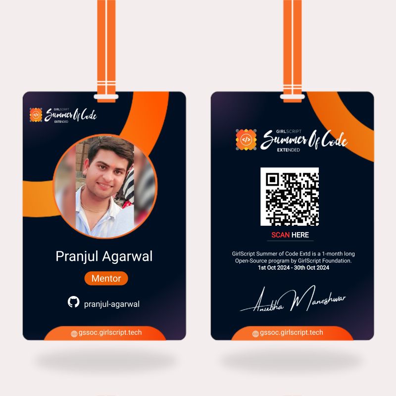 Pranjul Agarwal on LinkedIn: #opensource #gssoc #mentor #coding Pranjul Agarwal on LinkedIn: #opensource #gssoc #mentor #coding