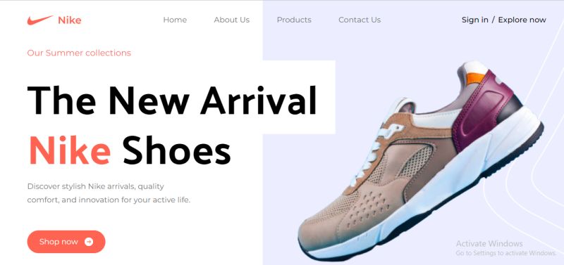 Launched Nike website with React.js and Tailwind CSS | Jitesh Jampa ... Launched Nike website with React.js and Tailwind CSS | Jitesh Jampa ...
