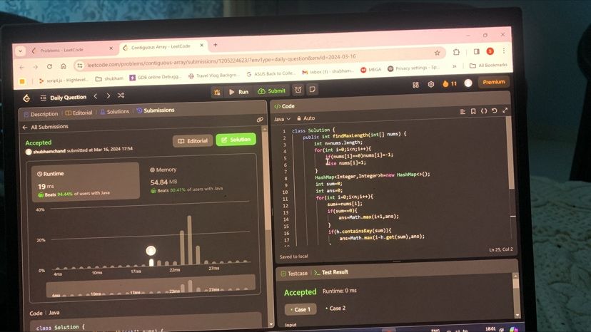 Day 6 of LeetCode challenge: Finding a contiguous subarray | Shubham ... Day 6 of LeetCode challenge: Finding a contiguous subarray | Shubham ...
