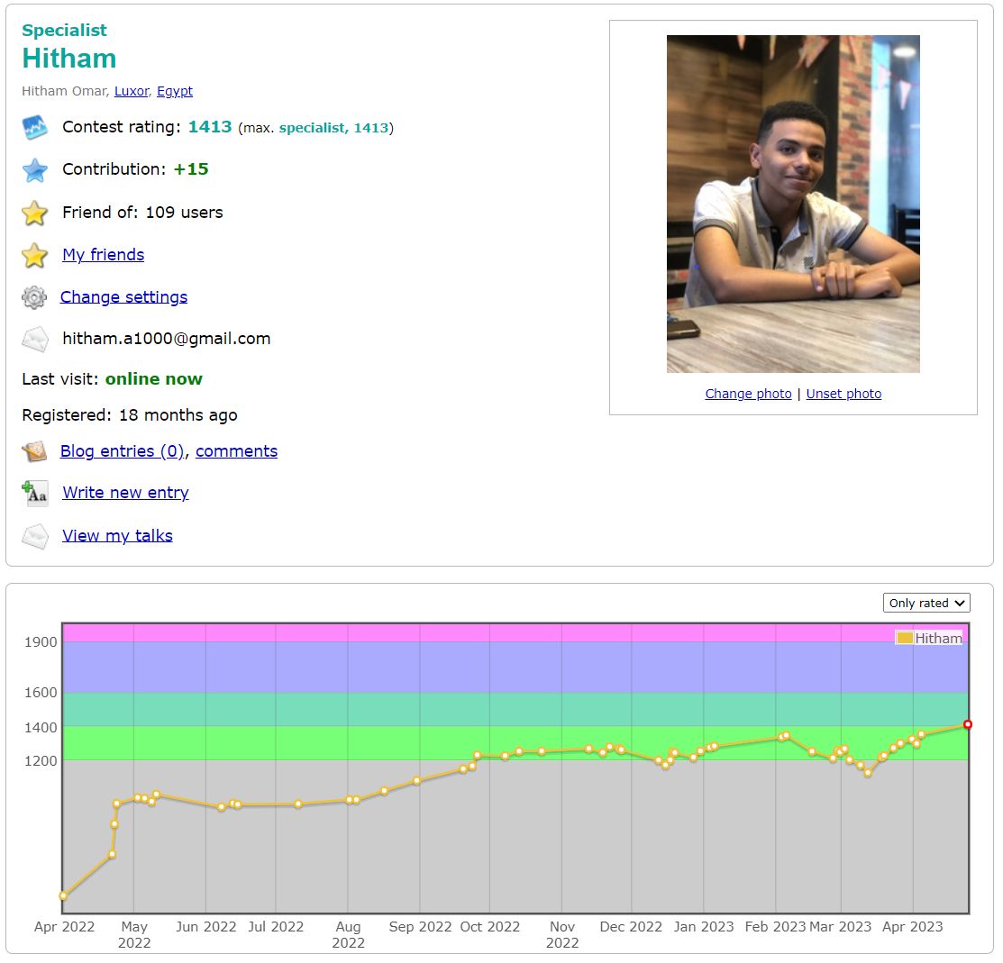 Hitham Omar on LinkedIn: #codeforces #problemsolving # ... Hitham Omar on LinkedIn: #codeforces #problemsolving # ...