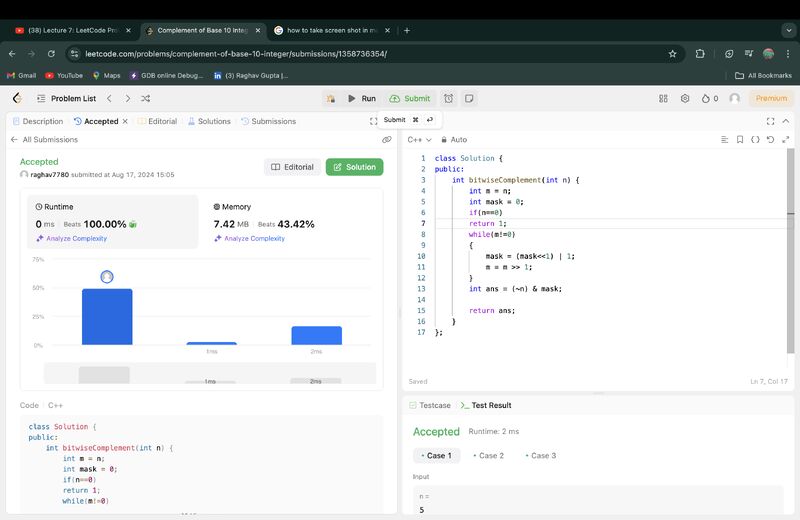 Raghav Gupta on LinkedIn: Question :Complement of Base 10 integer ... Raghav Gupta on LinkedIn: Question :Complement of Base 10 integer ...
