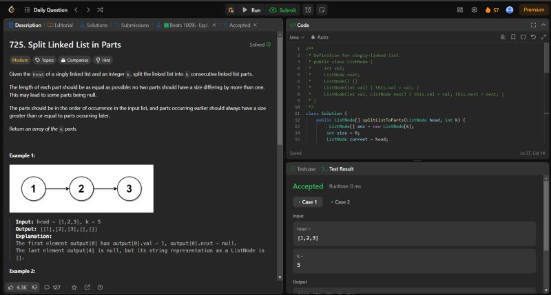 Anito J M on LinkedIn: #100daysofcode #codingchallenge #java #leetcode ... Anito J M on LinkedIn: #100daysofcode #codingchallenge #java #leetcode ...