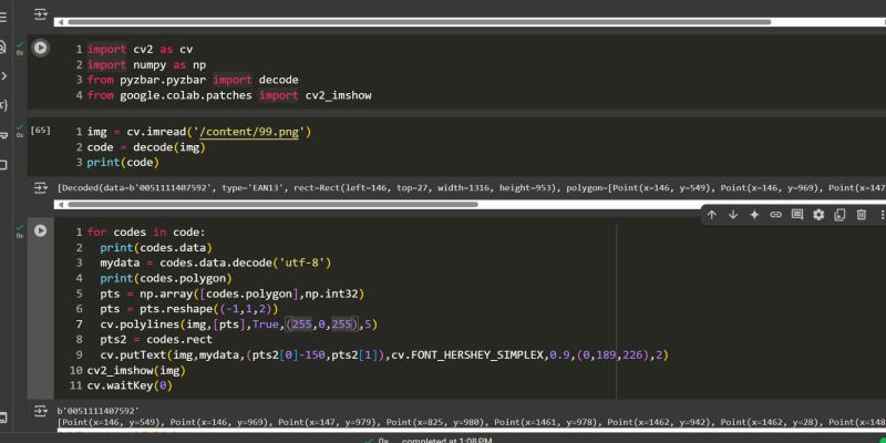 #ai #computervision #opencv #barcodedetection #pythonprojects… | Raj ... #ai #computervision #opencv #barcodedetection #pythonprojects… | Raj ...