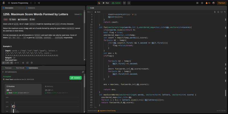 #50daysofcode #50daysofdp #dynamicprogramming #coding #algorithm ... #50daysofcode #50daysofdp #dynamicprogramming #coding #algorithm ...