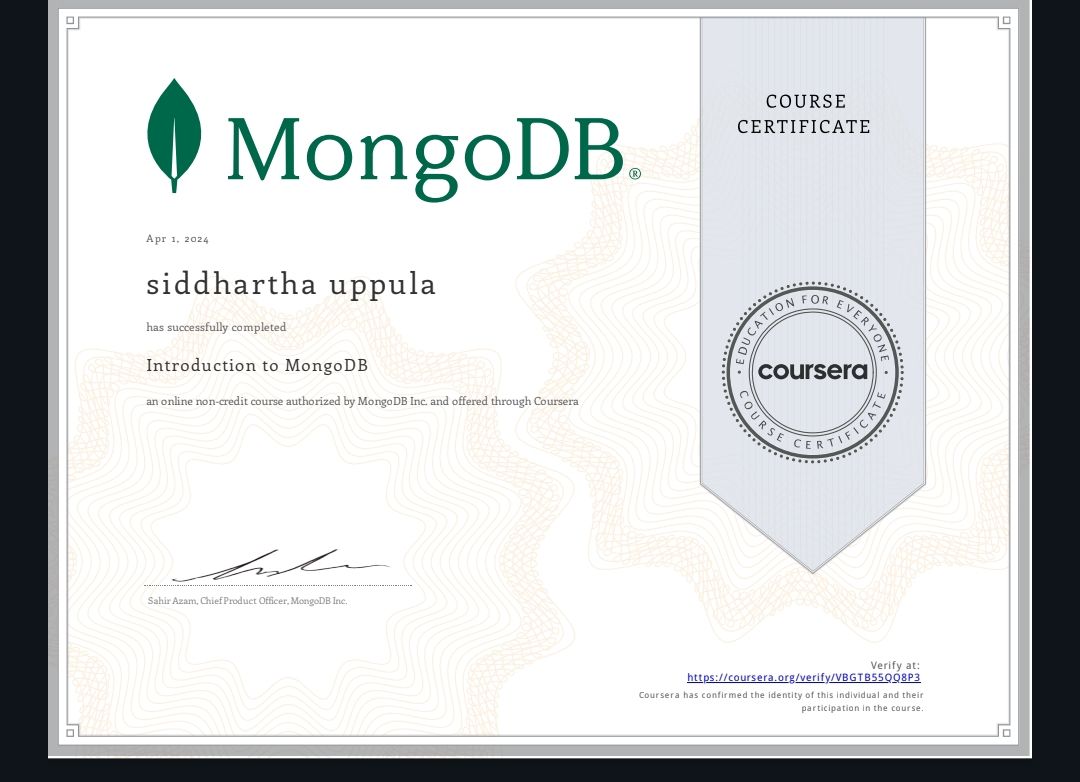 Siddhartha Uppula posted on LinkedIn Siddhartha Uppula posted on LinkedIn