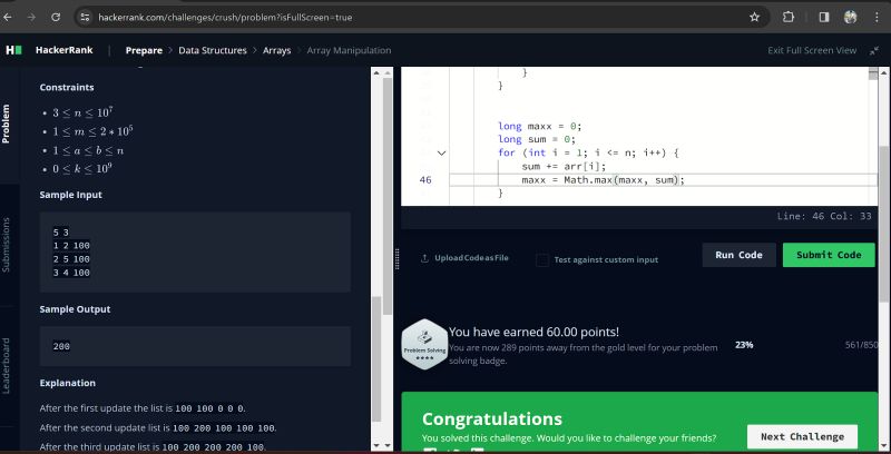 #day14 #dsachallenge #coderarmy #hackerrank #linkedin #java #developer ... #day14 #dsachallenge #coderarmy #hackerrank #linkedin #java #developer ...