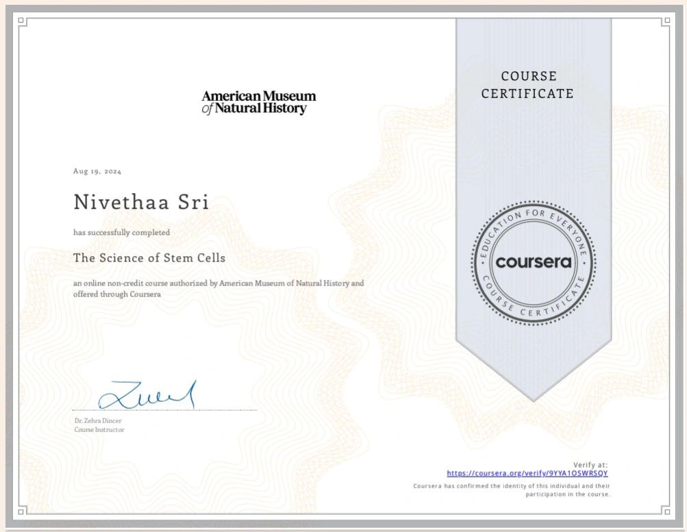 Nivethaa Sri on LinkedIn: #stem #lifelonglearning Nivethaa Sri on LinkedIn: #stem #lifelonglearning