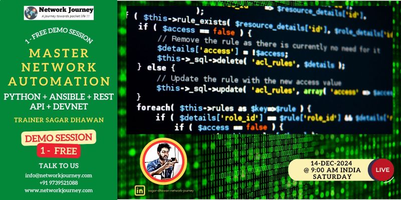 Sagar Dhawan on LinkedIn: #python #ansible #restapi #ciscopyats #devnet ... Sagar Dhawan on LinkedIn: #python #ansible #restapi #ciscopyats #devnet ...