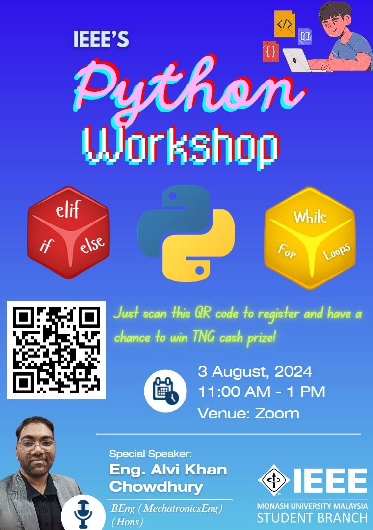 Alvi Khan Chowdhury on LinkedIn: #python #programming #workshop # ... Alvi Khan Chowdhury on LinkedIn: #python #programming #workshop # ...
